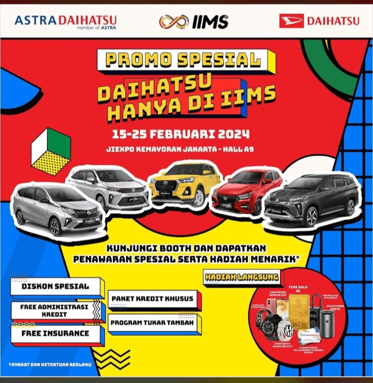 Promo Spesial Daihatsu Hanya Di IIMS 2024 | Astra Daihatsu